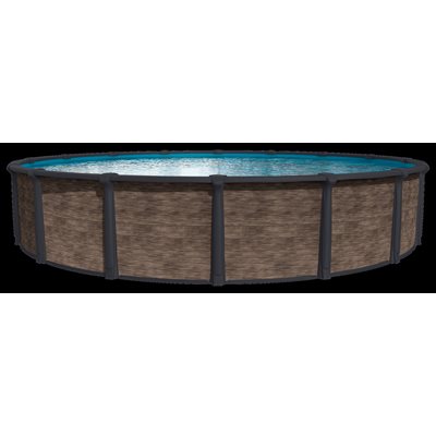 ABOVE-GROUND POOL GEMINI GRAY, WALL KOA 12' 52''